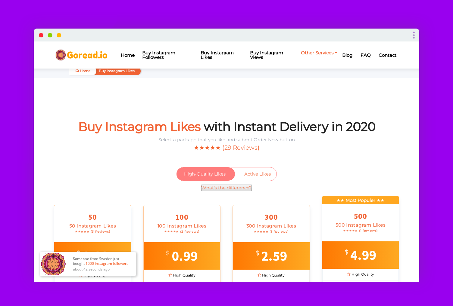 Top 25 Website to Buy Instagram Likes in 2023 - Boostmeup