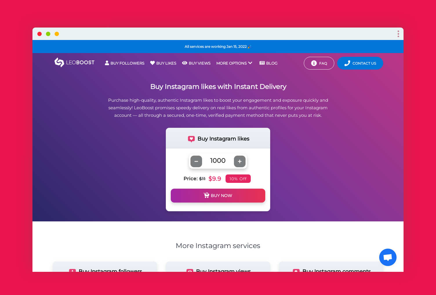 Top 25 Website to Buy Instagram Likes in 2023 - Boostmeup
