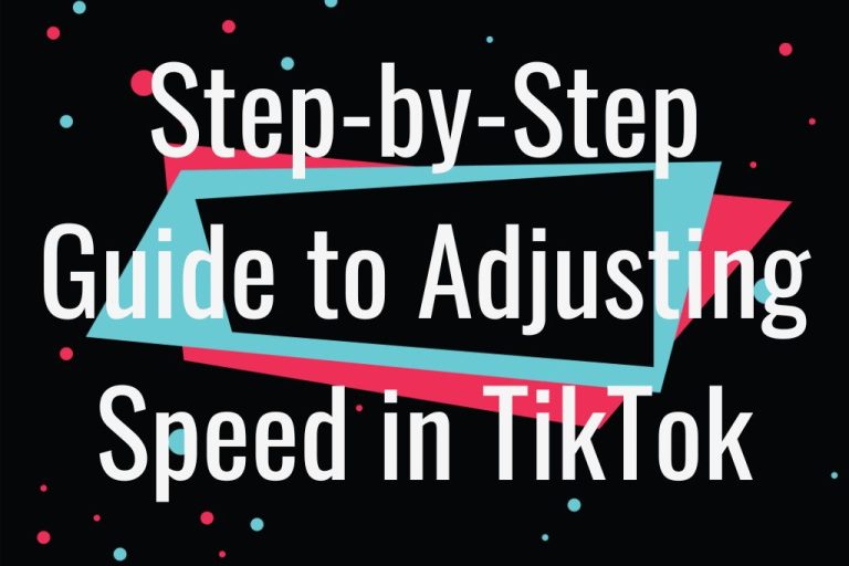 How to Change Speed of TikTok Video (2023) - Boostmeup