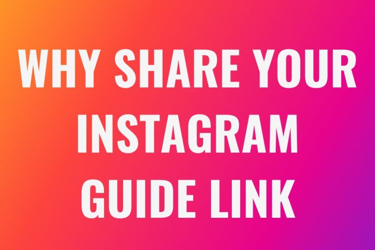 How to Share Your Instagram Guide Link (2023) - Boostmeup