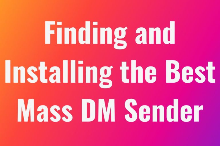 How to Mass DM on Instagram With the Best Mass DM Sender - Boostmeup