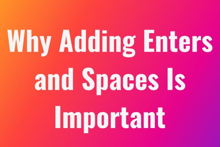 How To Add Enters And Spaces In Instagram Bio (2023) - Boostmeup
