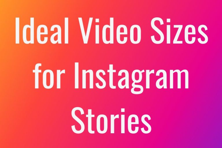 Instagram Video Sizes and Dimensions - All You Need to Know - Boostmeup