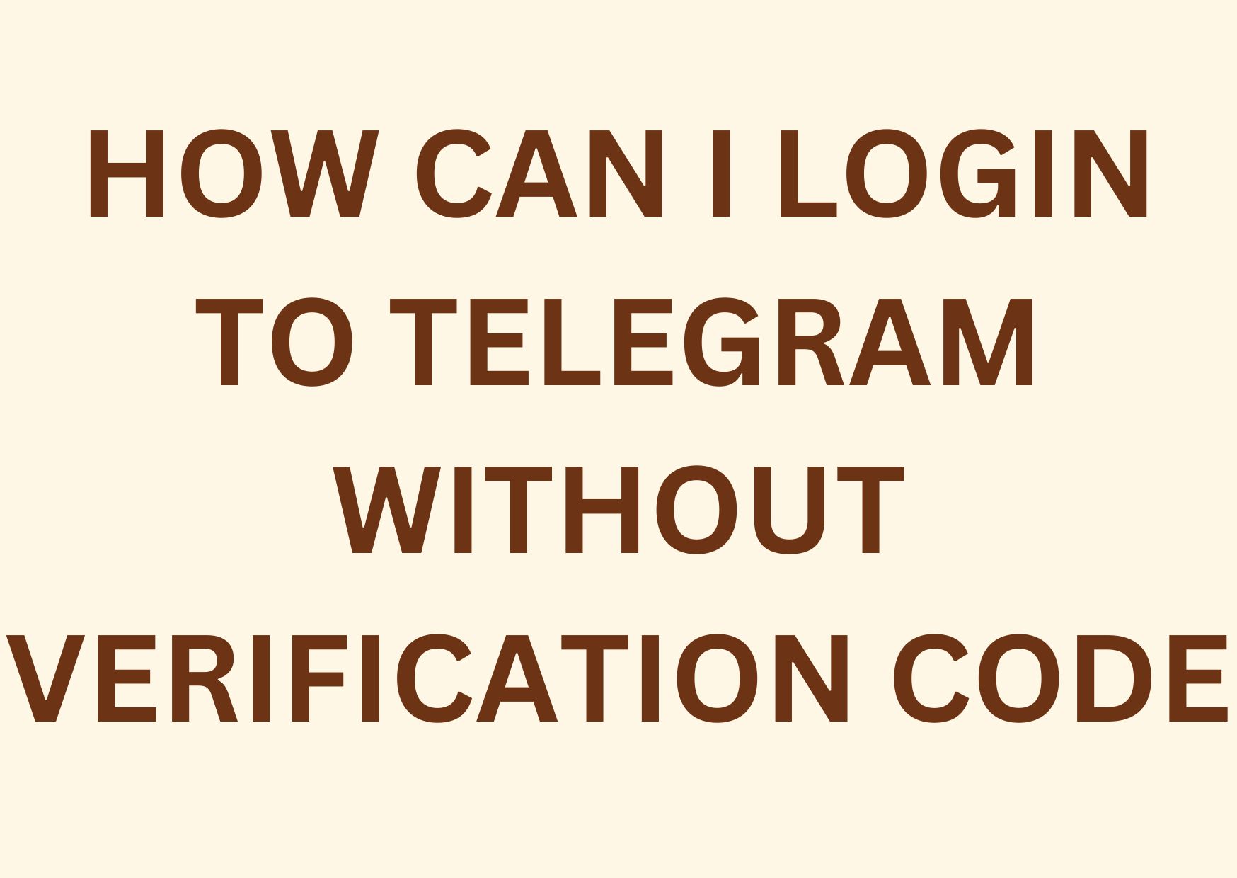 How Can I Login to Telegram Without Verification Code - Boostmeup