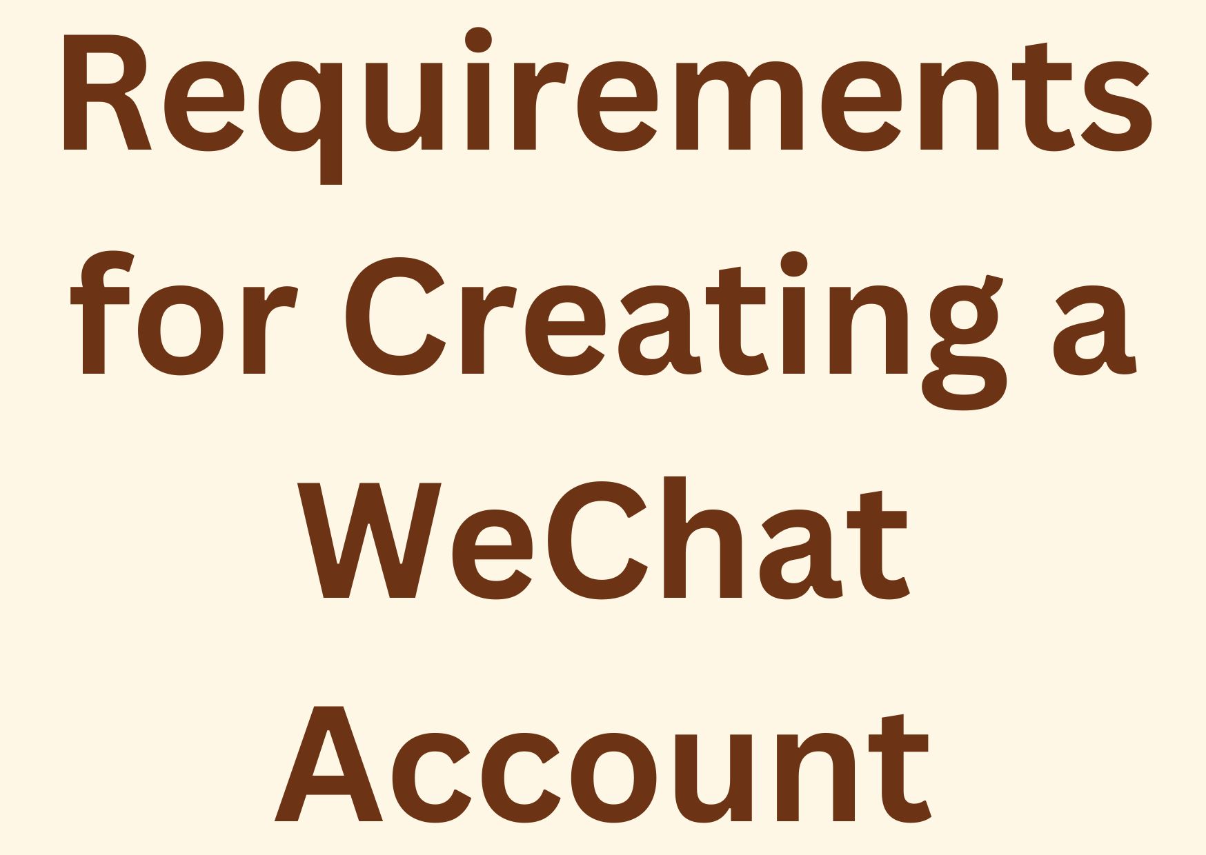 How Do I Create a Wechat Account Outside China - Boostmeup