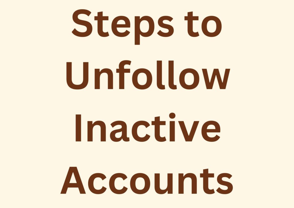 How to Unfollow Inactive Accounts on Tiktok - Boostmeup