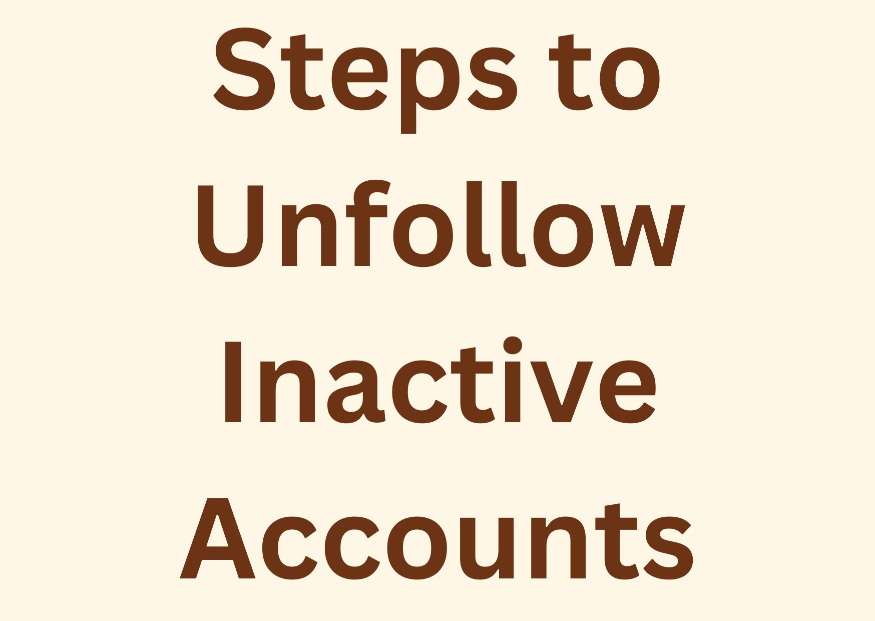 How to Unfollow Inactive Accounts on Tiktok - Boostmeup