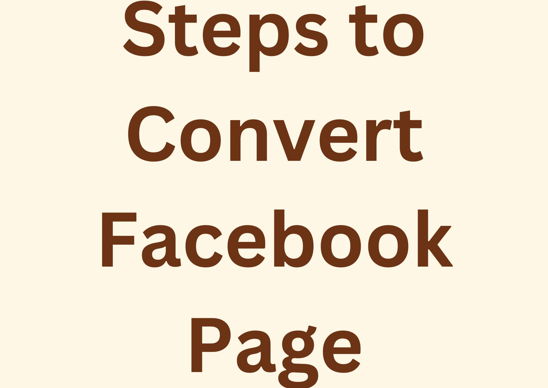 Can Facebook Pages Be Converted to Groups - Boostmeup