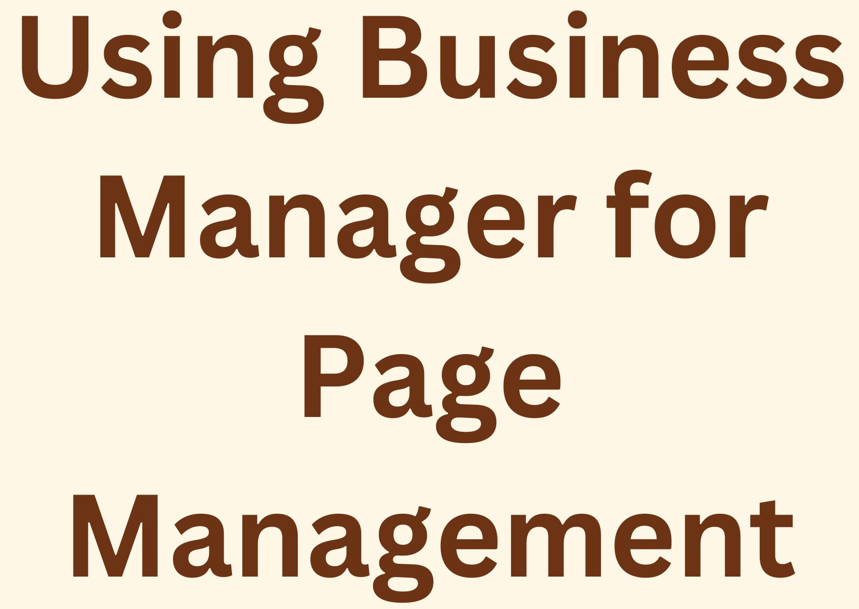Can I Still Manage a Facebook Page if I Deactivate My Account - Boostmeup